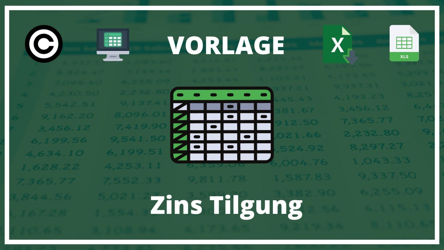Zins Tilgung Excel Vorlage