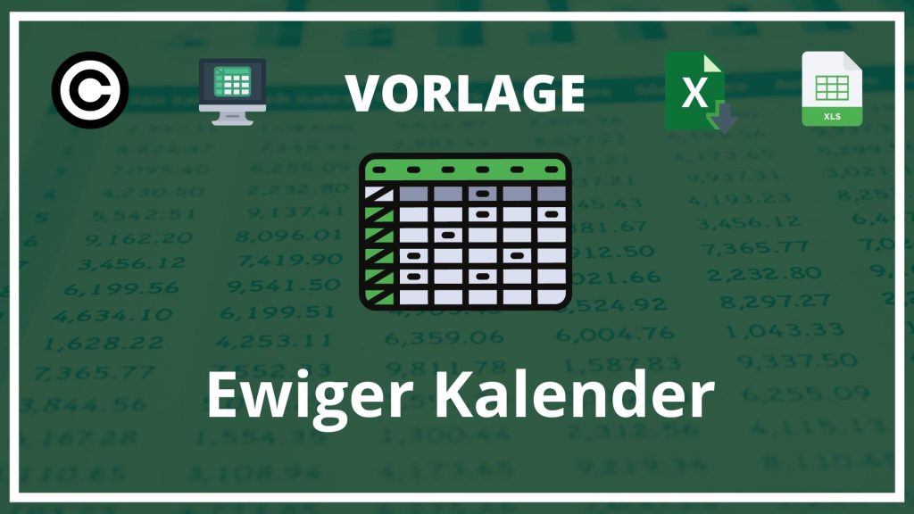 Dynamischer Kalender Excel Vorlage